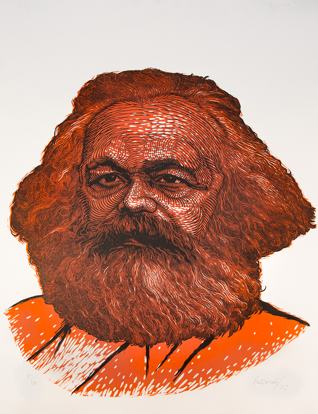 Mario Guzmán - Karl Marx - Arte Sublime